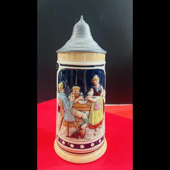 Other | Vintage German Ceramic Beer Stein Excellent Condition 12 Liter ...